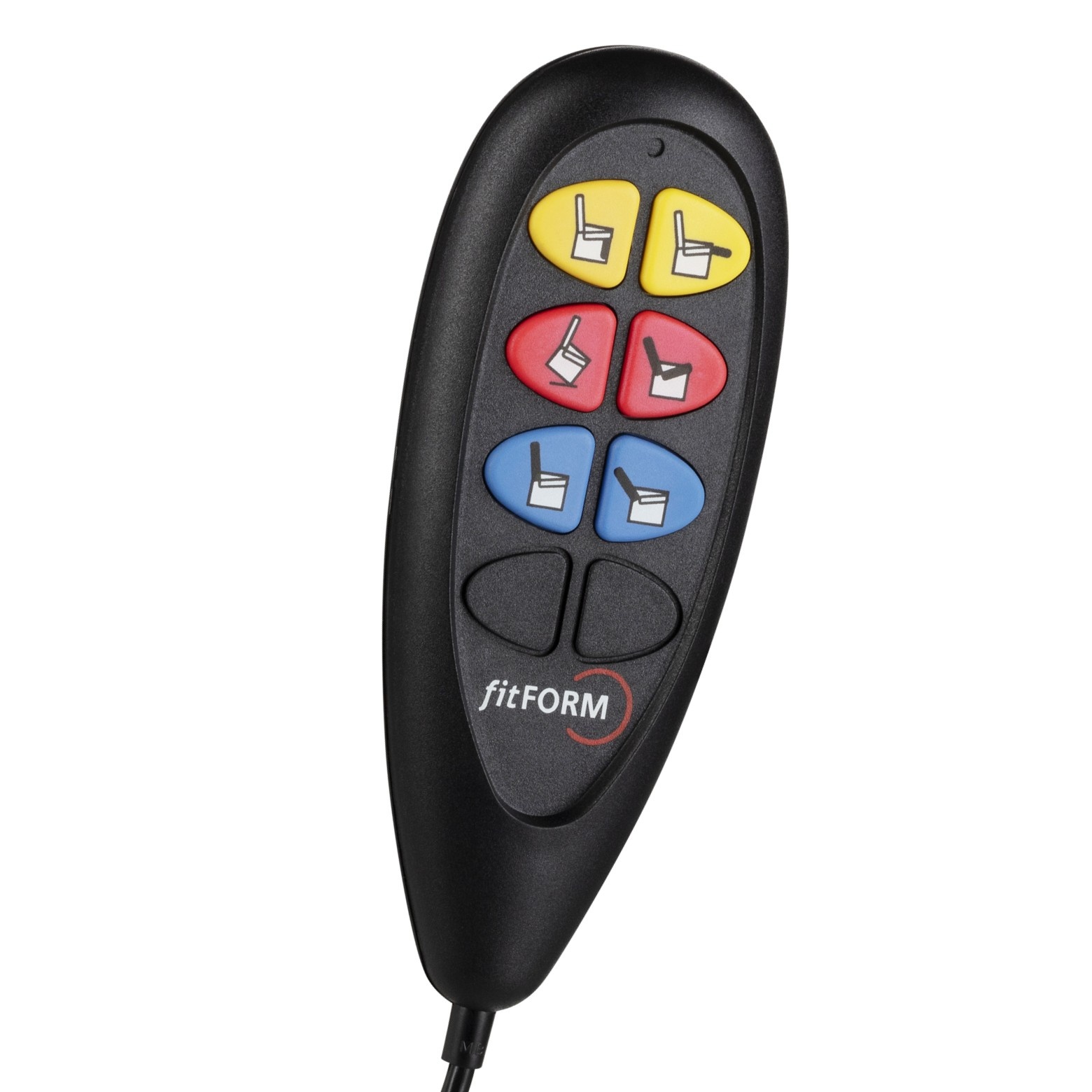 Afstandsbediening / Handbediening - Fitform Vario 570 Sta-opstoel - Vosmedisch.nl - A. Vos en ...