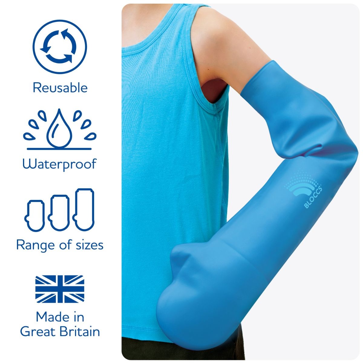 Bloccs Zwemhoes Gips Arm - Kind - Vosmedisch.nl - A. Vos en Zoons B.V.