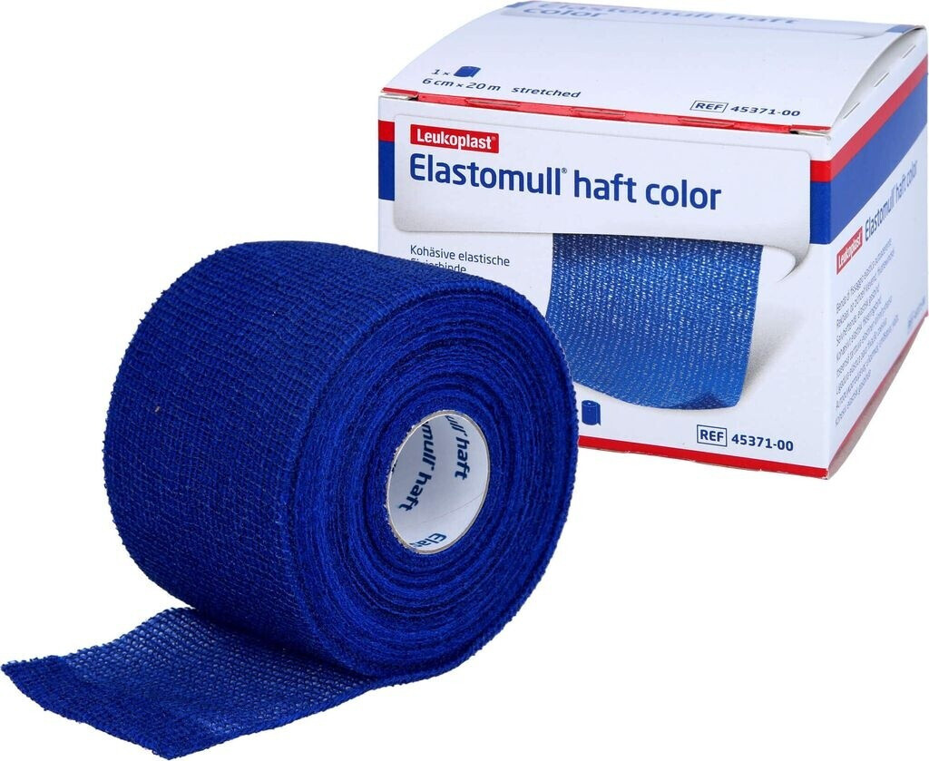 Elastomull haft Color Blauw - 6cm x 20 meter - Vosmedisch.nl - A. Vos ...