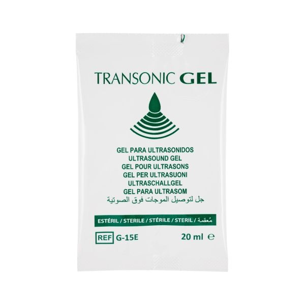 Transonic steriele kleurloze echogel 20 ml - 48 sachets - Vosmedisch.nl ...