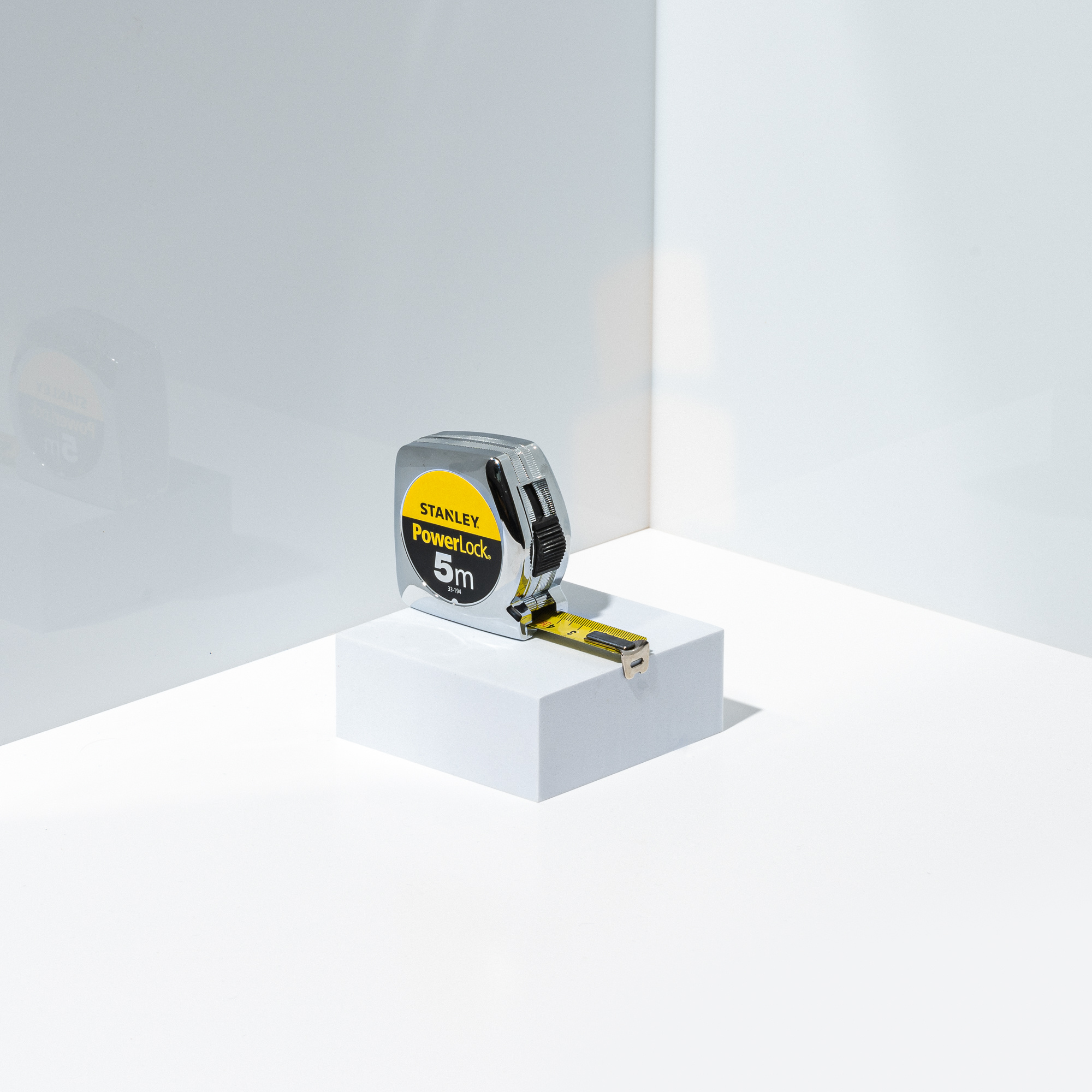 Stanley Powerlock Rolmaat 5m - Sterk en nauwkeurig meetlint