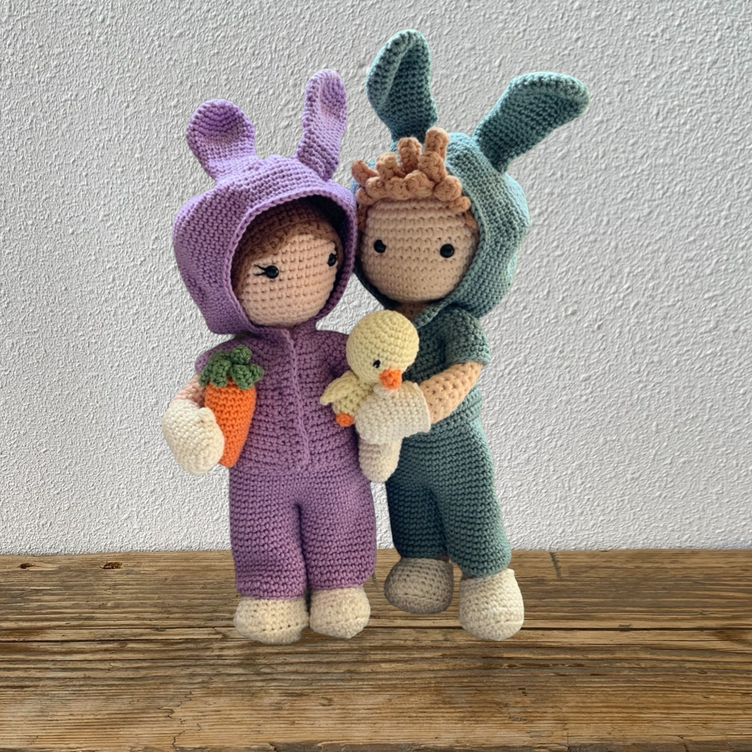 VOORORDER: Haakpakket: Paashaas Outfit Carolientje ️ Wolwinkel Caro’s ...