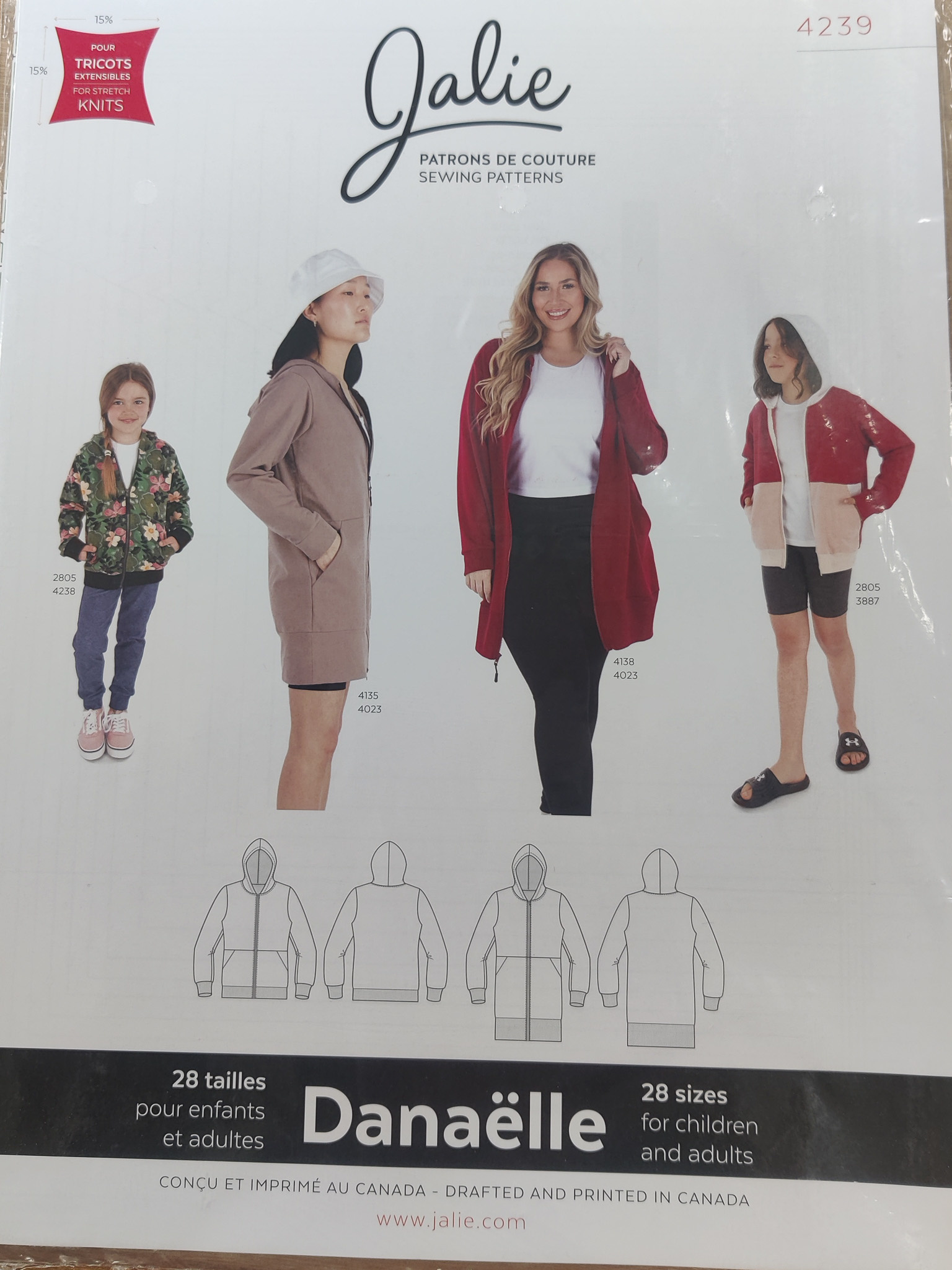Danaelle - Jalie Patterns - Atelier Nie Nie