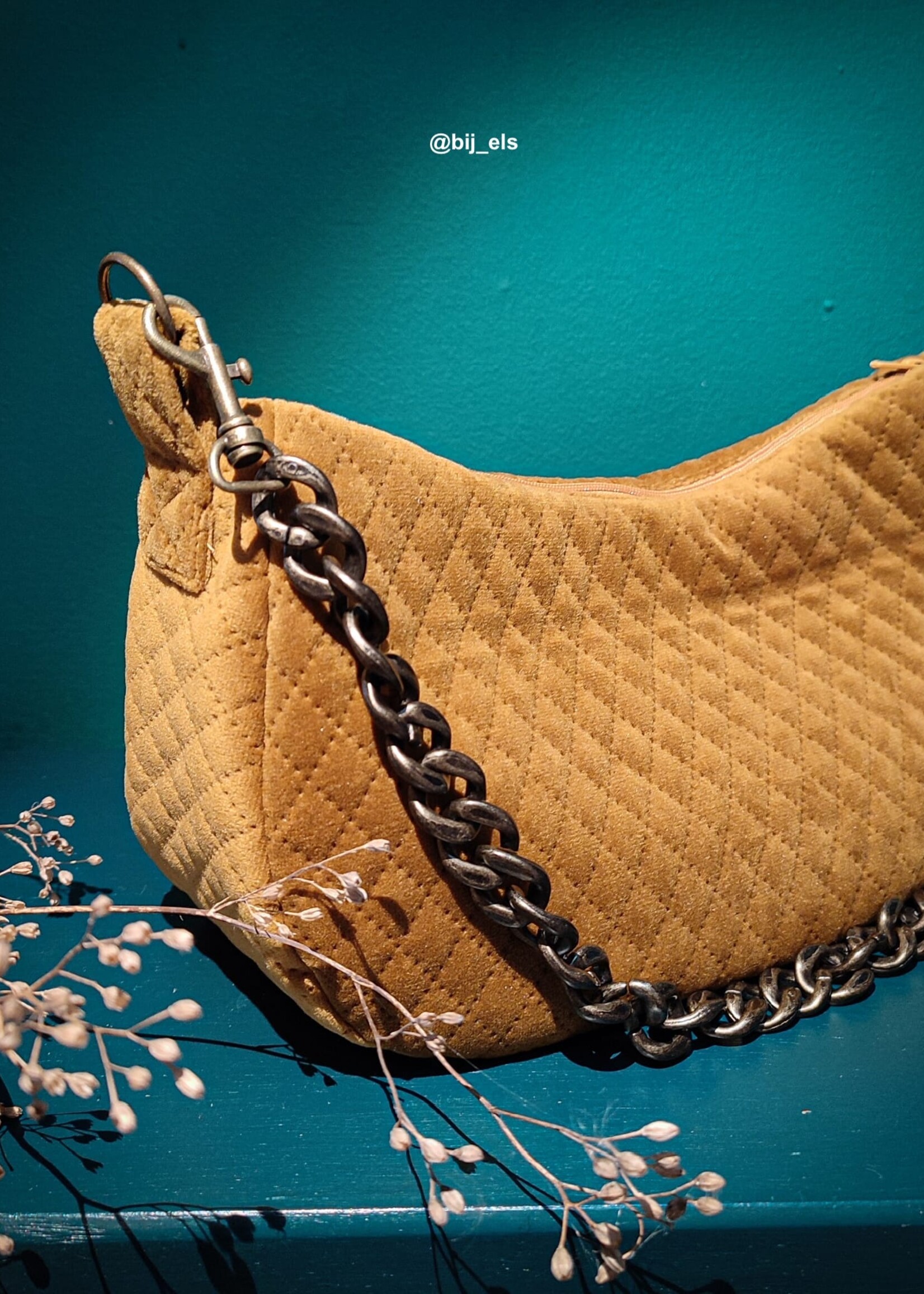 Handtasje oker - DIY - Atelier Nie Nie