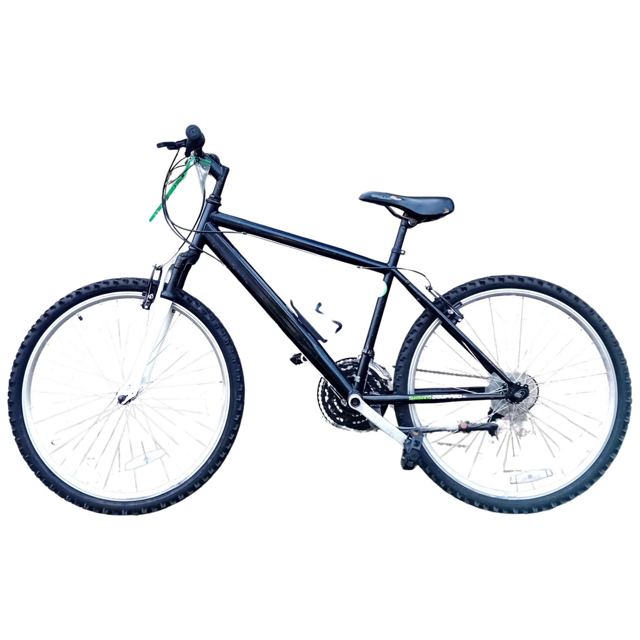 Men's 18 Speed Mountain Bike - Black - Frontline Bikes
