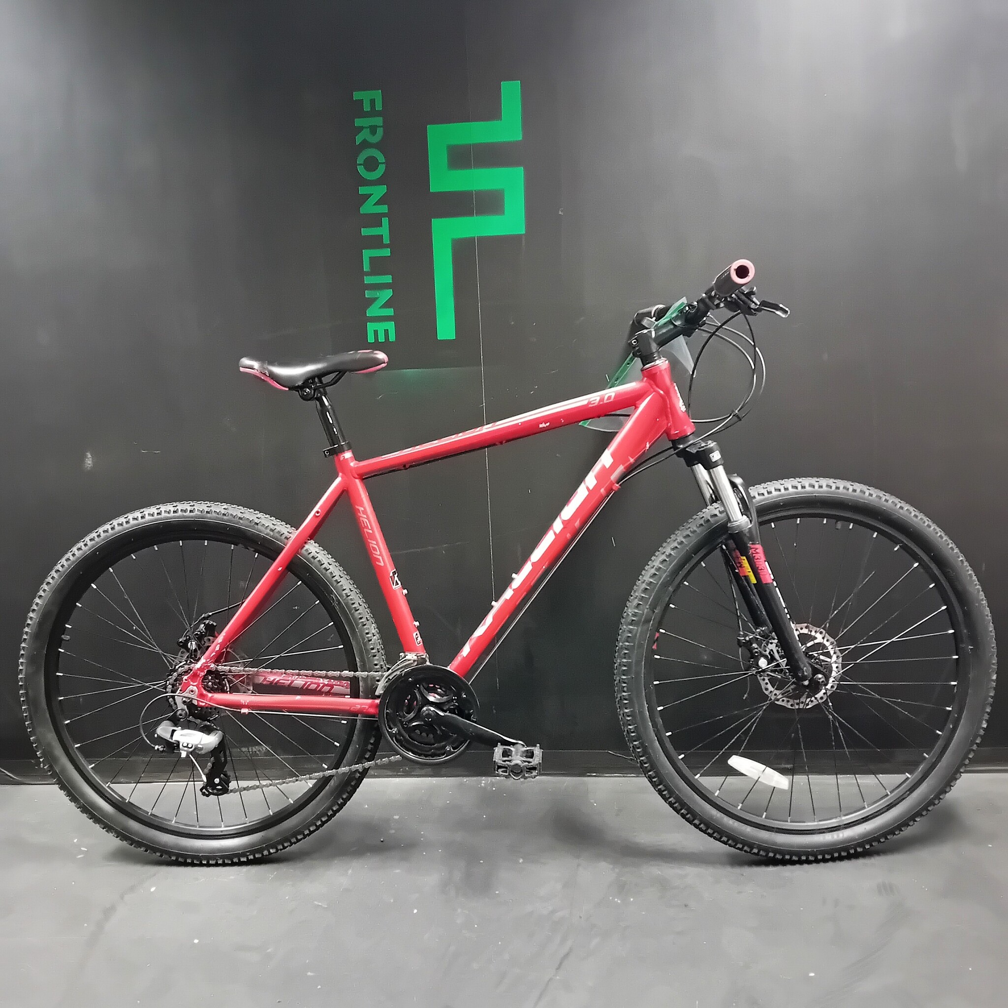 Raleigh Men's Mountain Bike - red - Frontline Bikes