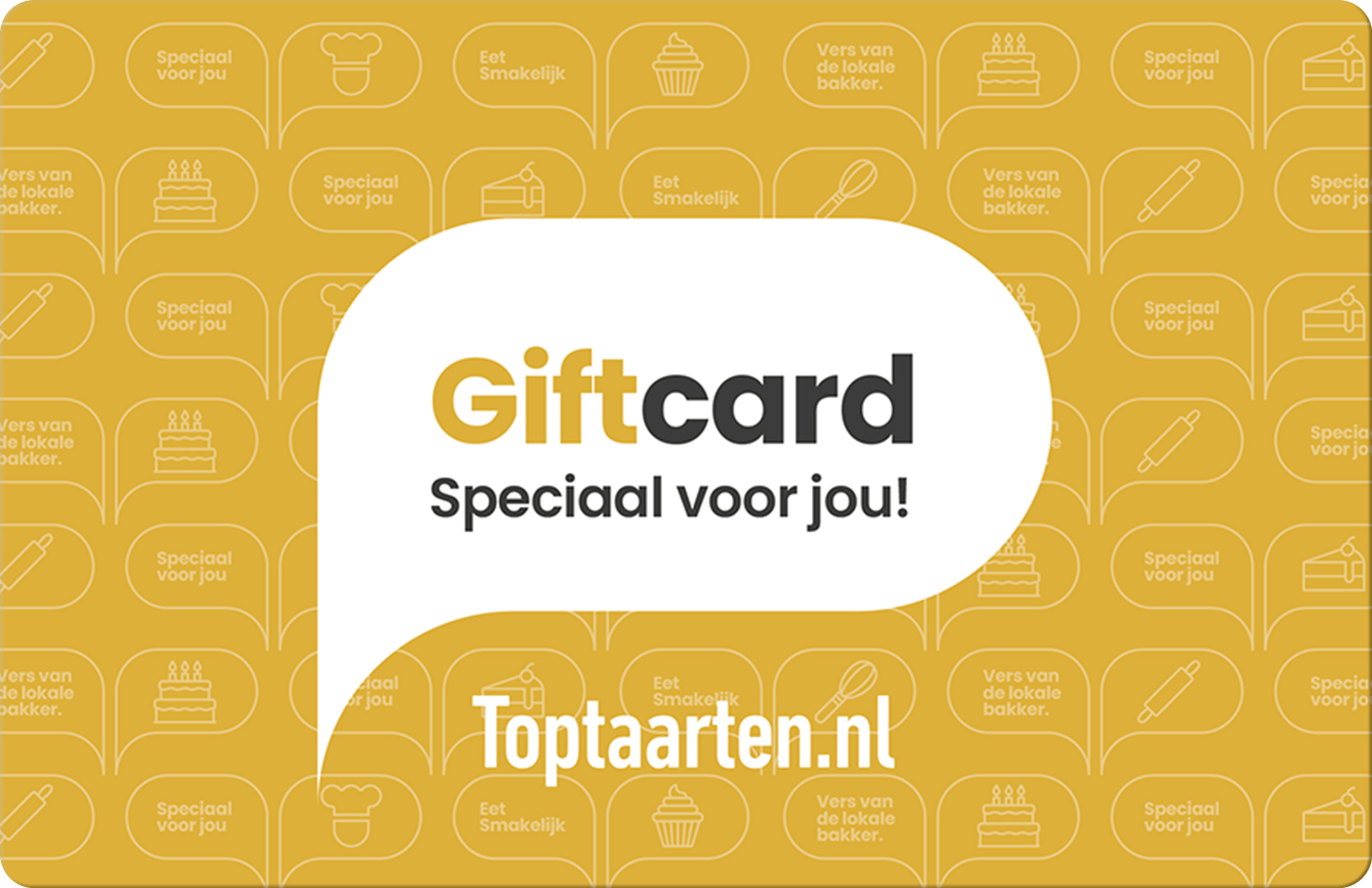Toptaarten Cadeaukaart - Geschenk.nl
