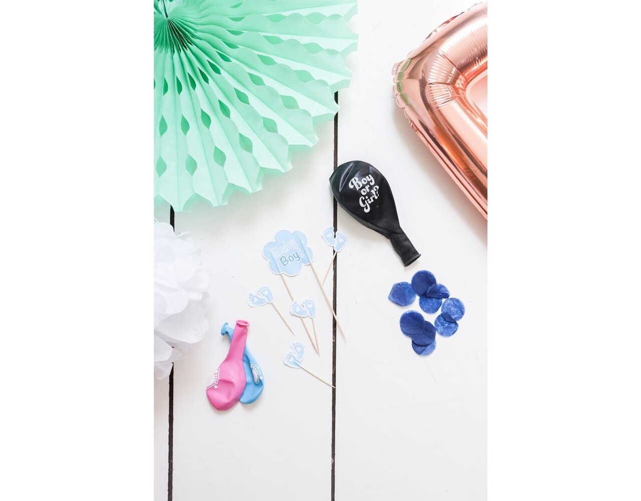 Gender Reveal Boy Party Pack - Partywinkel