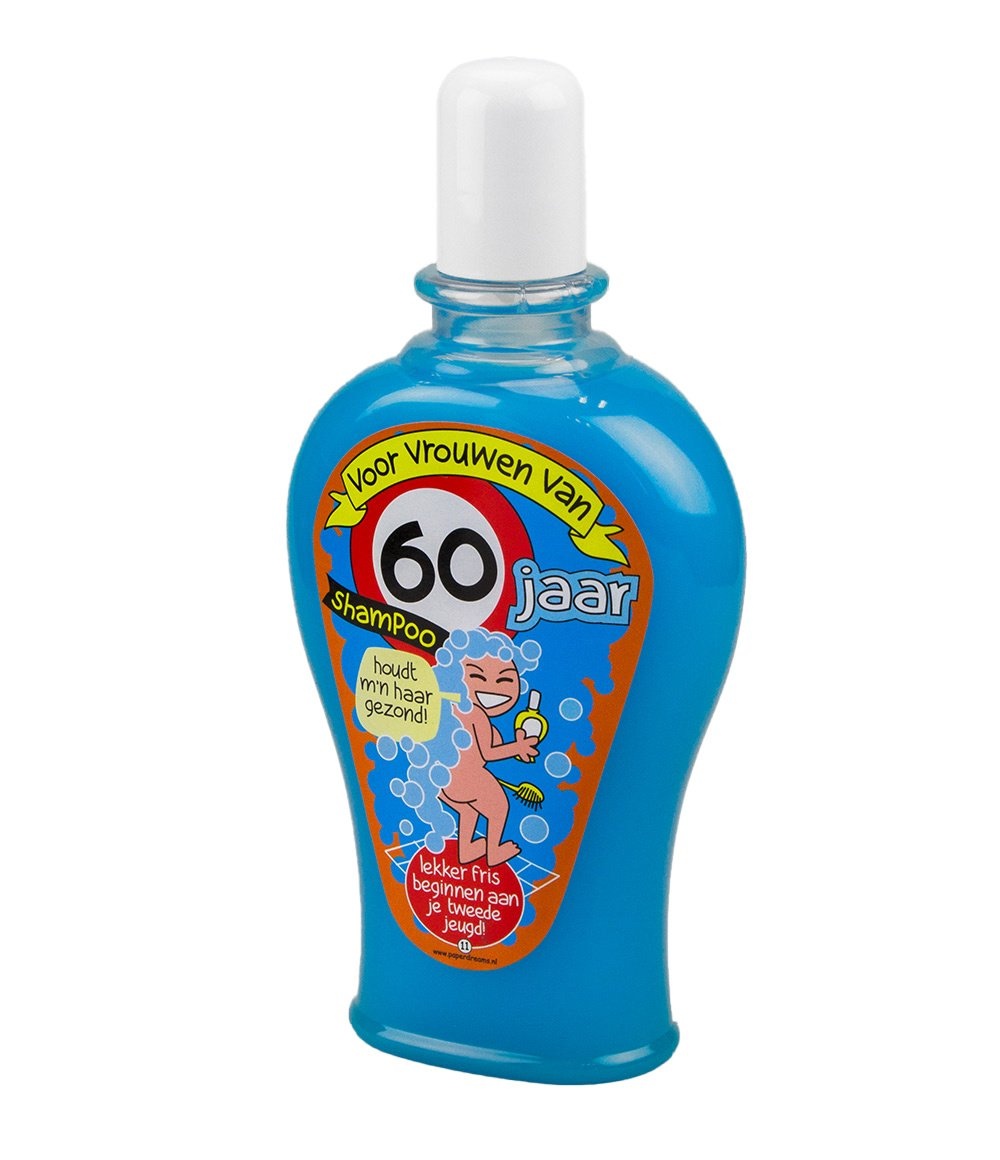 Fun Shampoo 60 Jahre Frau 350ml - Partywinkel
