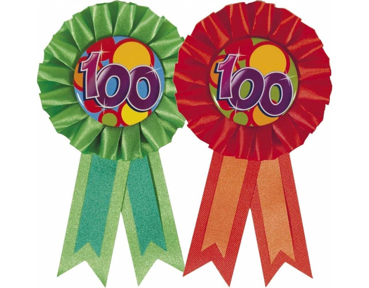 Rosette 100 Jahre - Partywinkel