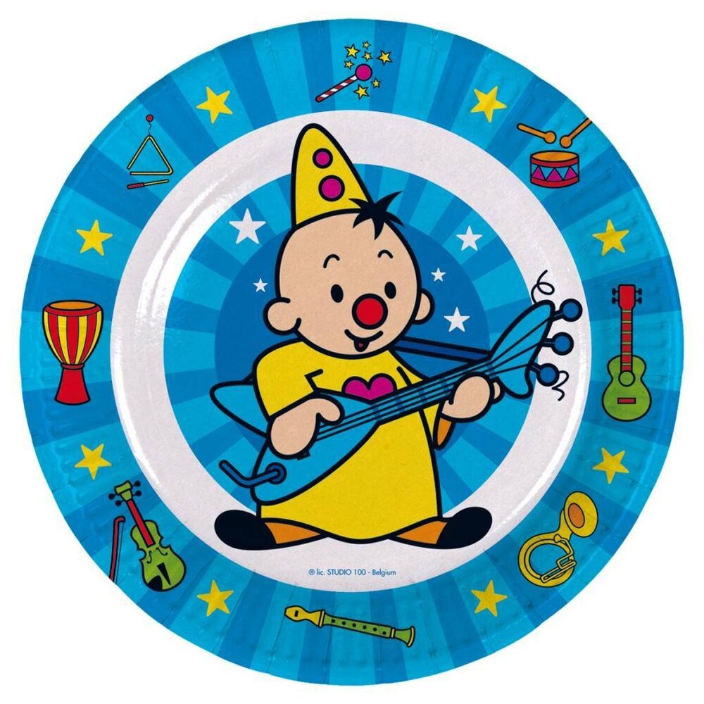 Bumba Teller 23cm 8St. - Partywinkel