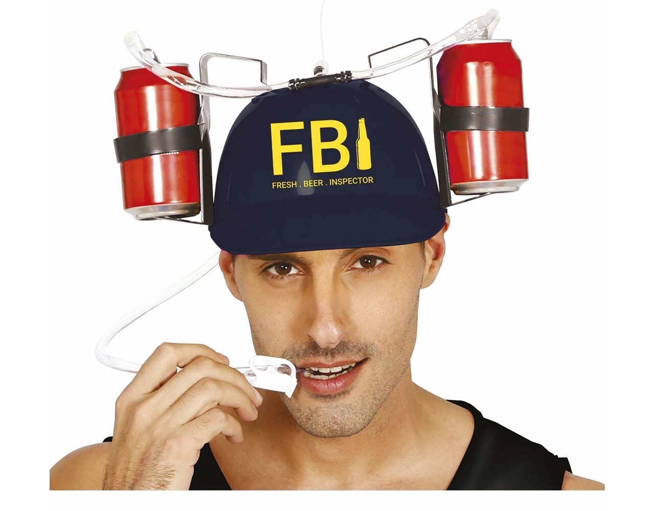 Helm Bierhalter Fbi - Partywinkel