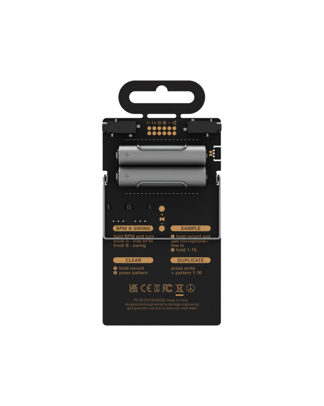 Teenage Engineering PO-33 K.O! - Volt Music Store