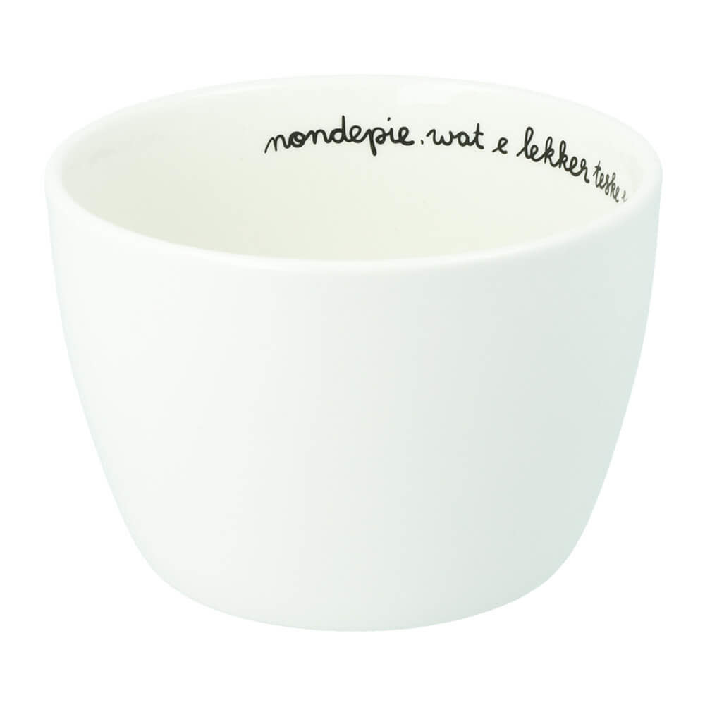 Kom 'Nondepie, wat e lekker teske sop' - Ø 11,5 cm - Maastricht Store