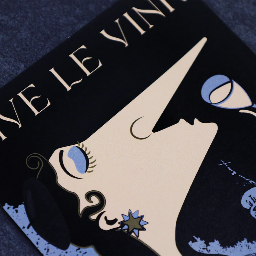 Ansichtkaart Vive le Vink art illustratie - Maastricht Store