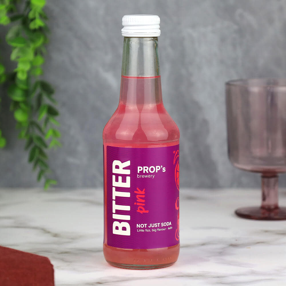 Kefir soda bitter pink - 250 ml - Maastricht Store