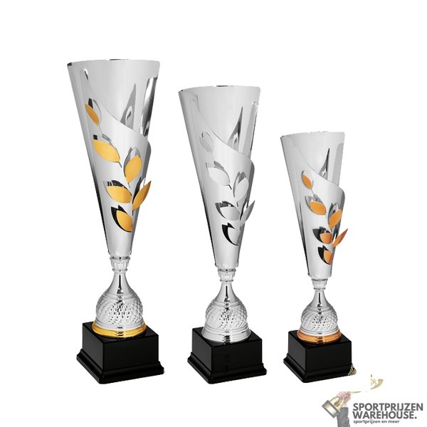 Trofee kopen | Luxe wisselbeker in 3 kleuren | Kampioen trofee