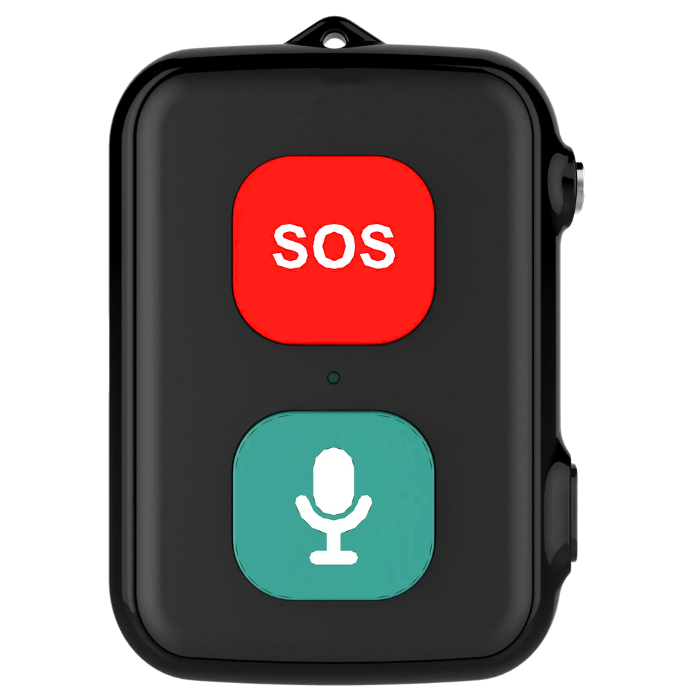 Noodknop voor ouderen - SOS knop en ingebouwde GPS - 5 dagen batterijd