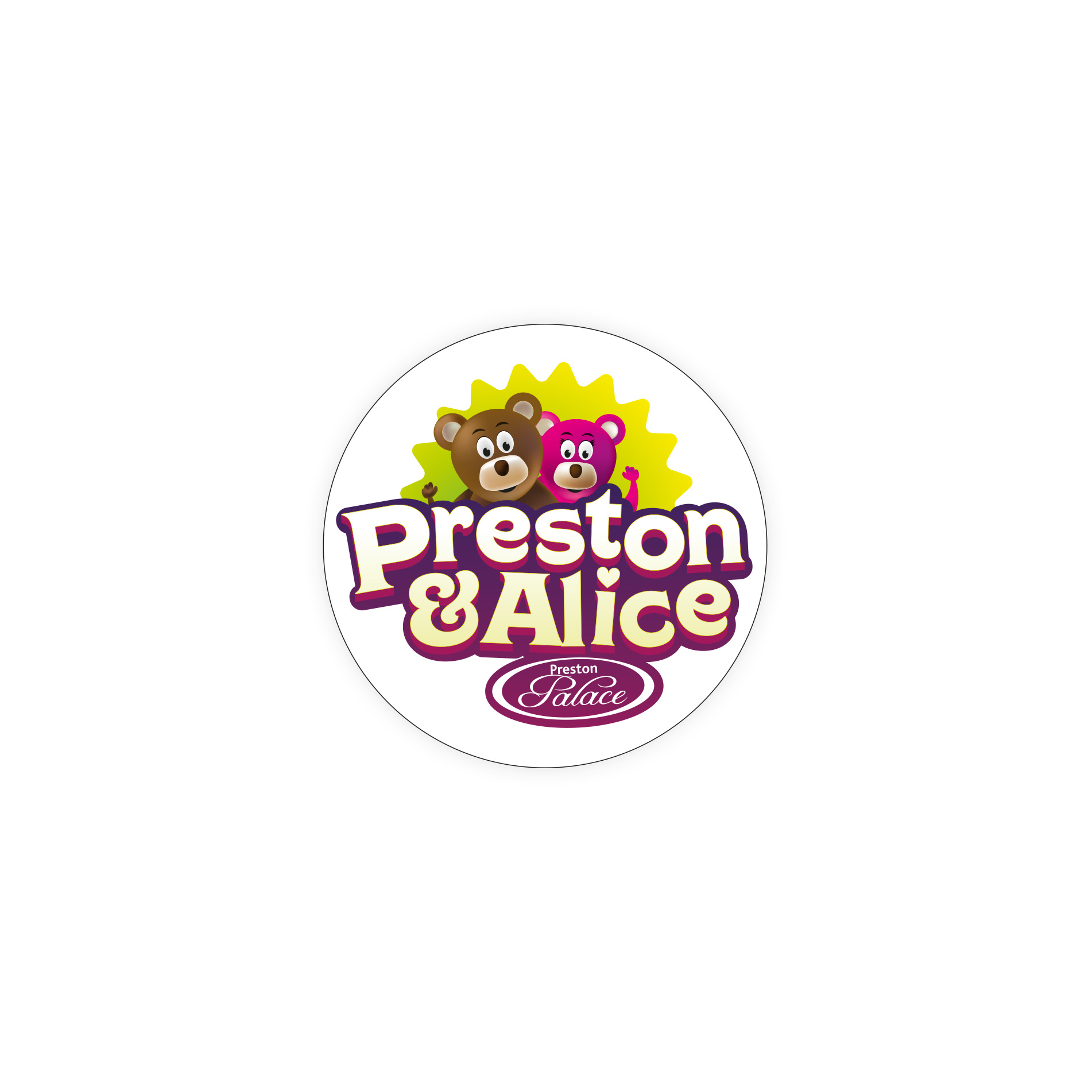 Preston Palace Shop Gifts & More | Kleine sticker Preston & Alice ...