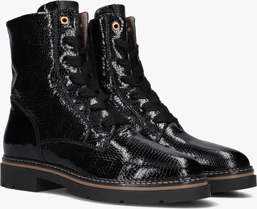 DL Sport | Dames | Veter Boots | Black (6769 934) - Schoenmode den Boer