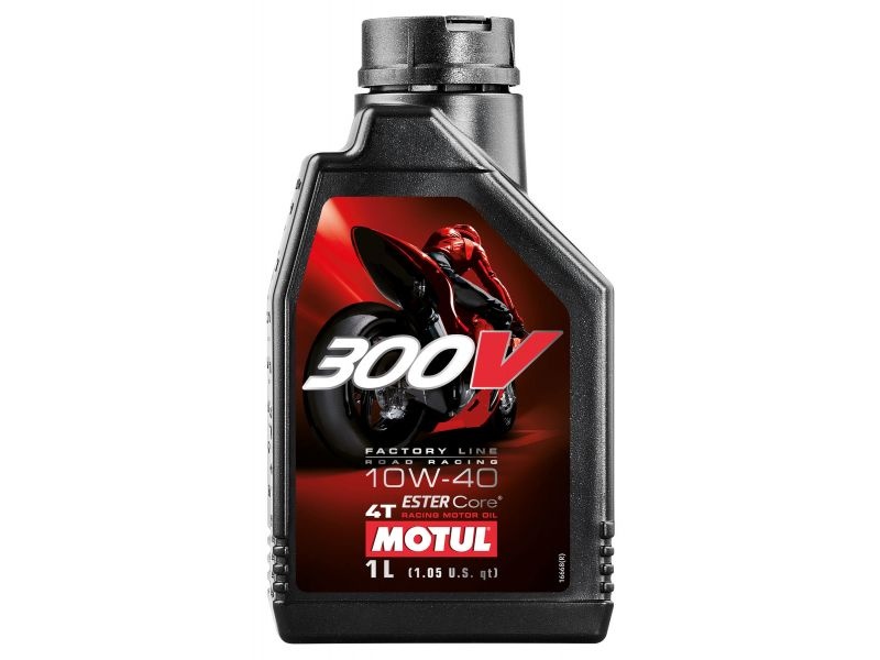 MOTUL 300V Factory Line Road Racing 4T Motor Oil - 10W40 1L - Mulders ...