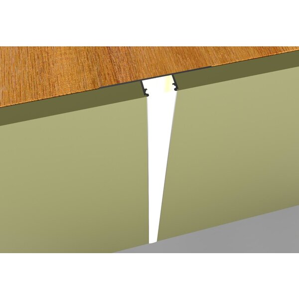 Luksus LED profielen LED stuc profiel inclusief afdekking 2 meter 57mm ...