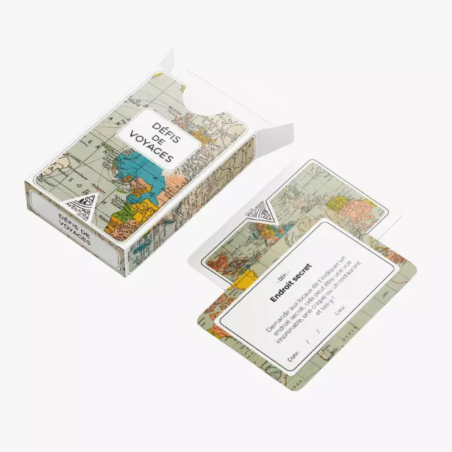 Défis de voyages (Jeu de cartes) - La Touche d'Originalité