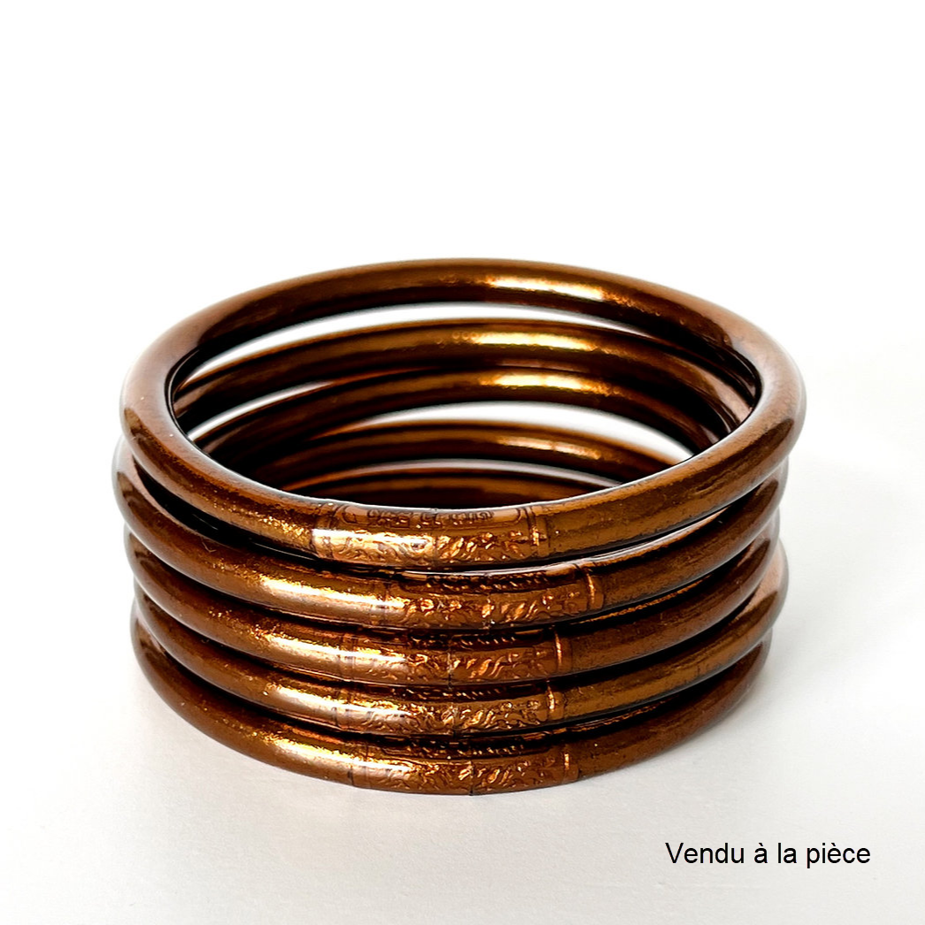 Jonc Bouddhiste Caramel - La Touche d'Originalité