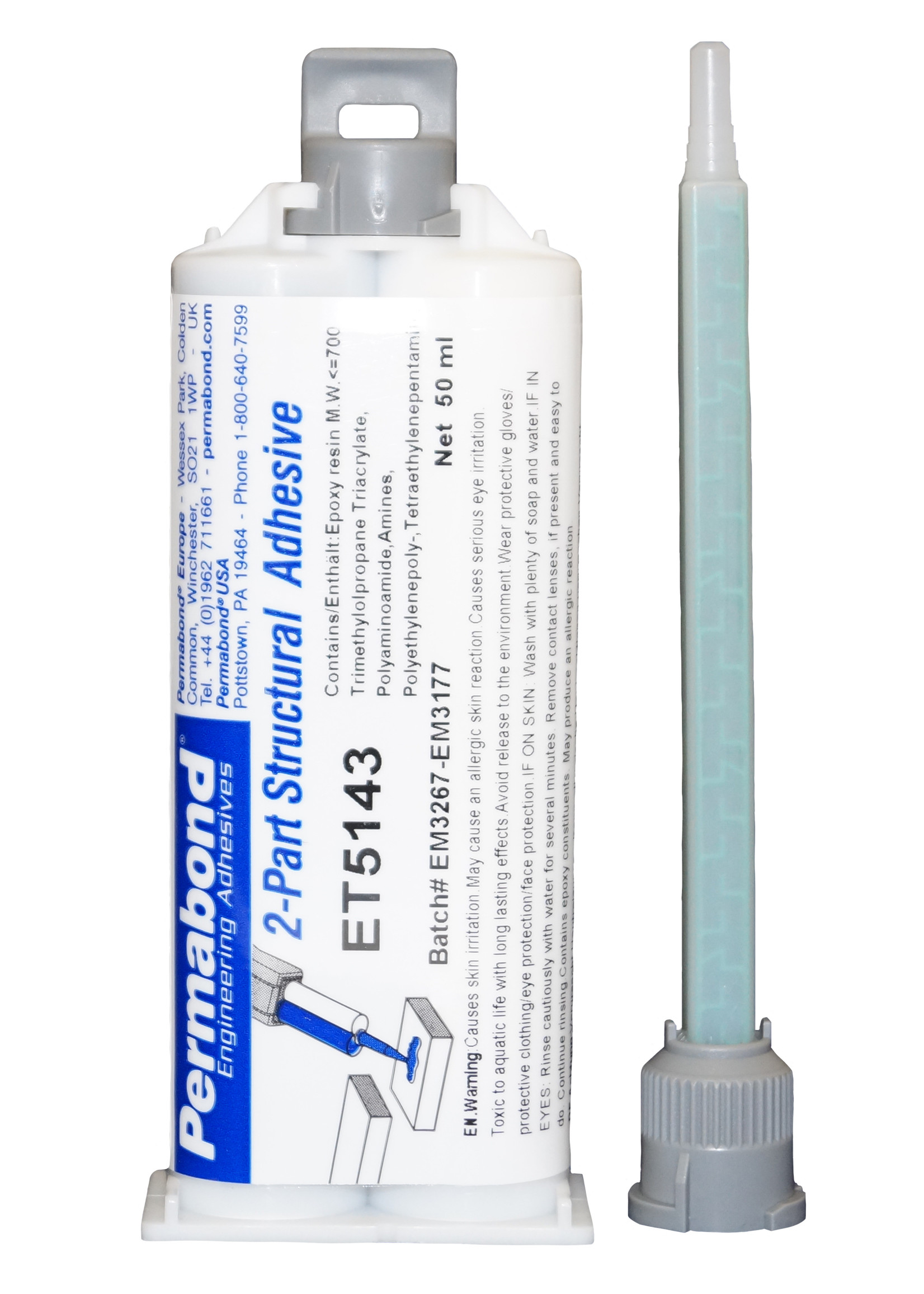 Permabond ET 5143 50 ml + nozzle - Lijmenwinkel.nl