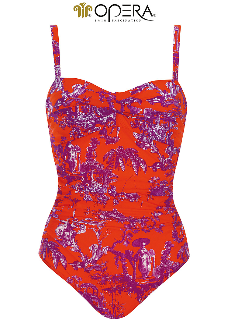 OPERA BADPAK 62020 52 ROOD ZOMER 2025 NIEUWE BADMODE COLLECTIE - Koning ...