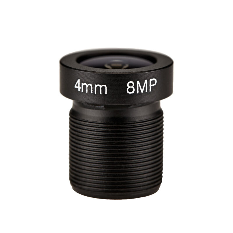 4mm F1.8 8MP M12 Mount Lens (AOV approx. 85°) - MarCam Europe