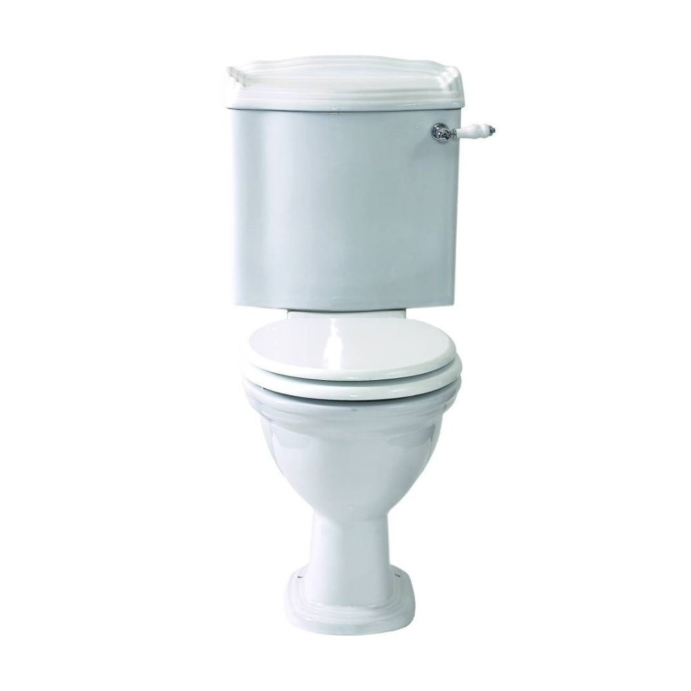 Klassiek duoblok toilet met reservoir en binnenwerk - Carlton - Windsor ...