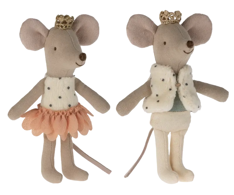 Royal Twins Mice, Little Sister And Brother In Box - Couleur Locale Kids