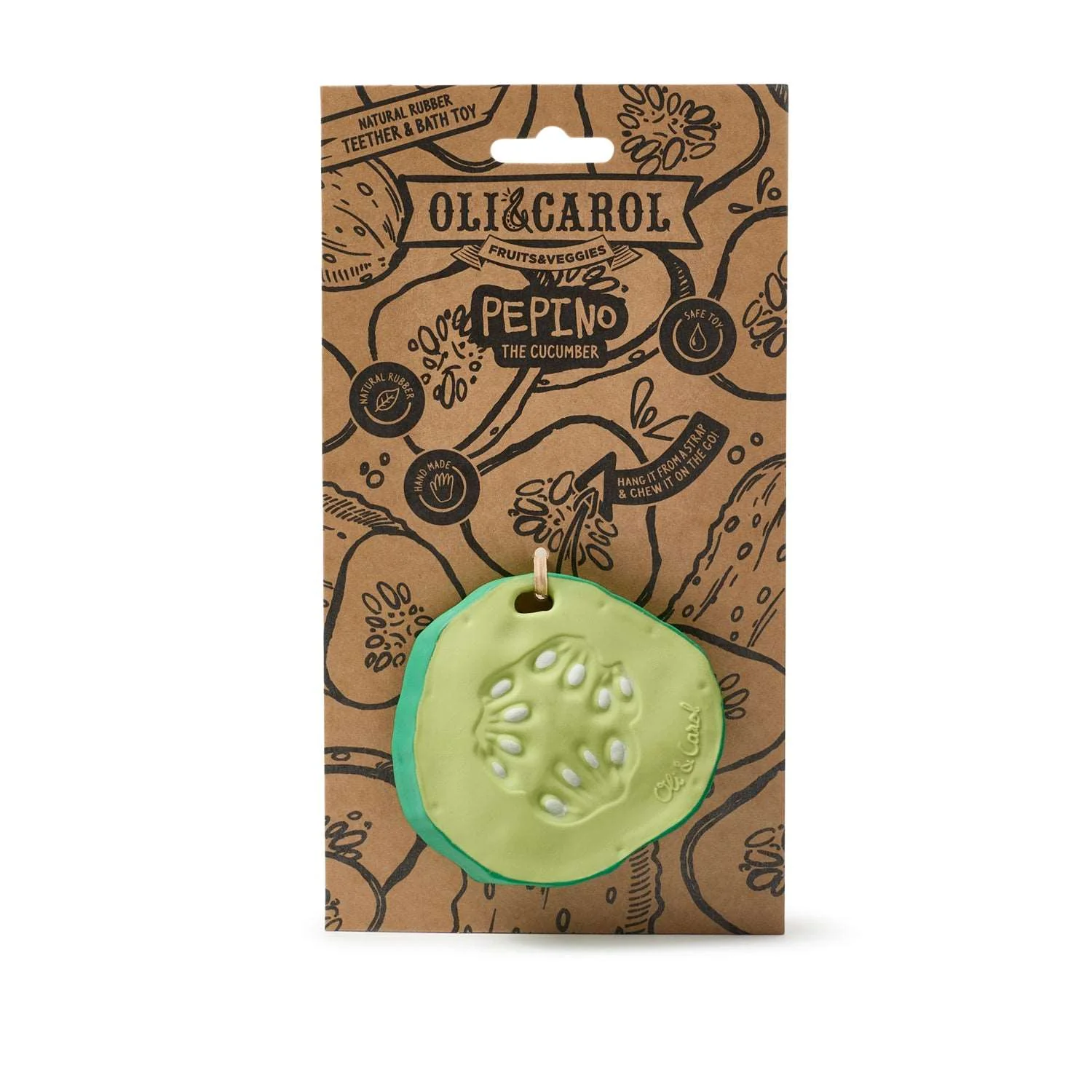 Teether Pepino The Cucumber - Couleur Locale Kids