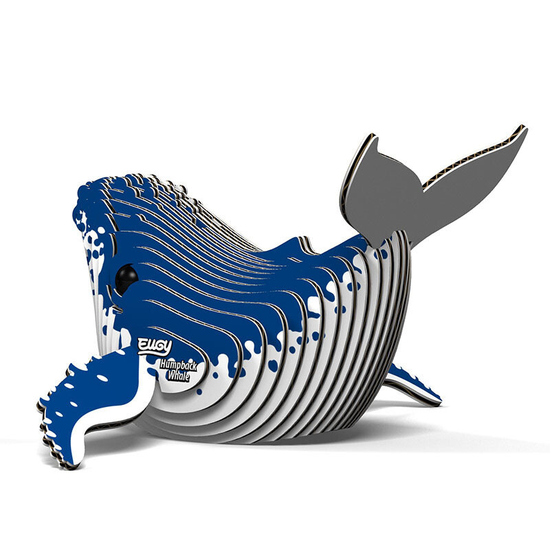 3D Kit Cardboard - Humpback Whale - Couleur Locale Kids