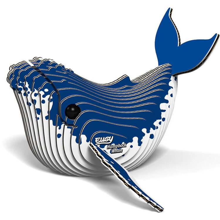 3D Kit Cardboard - Humpback Whale - Couleur Locale Kids