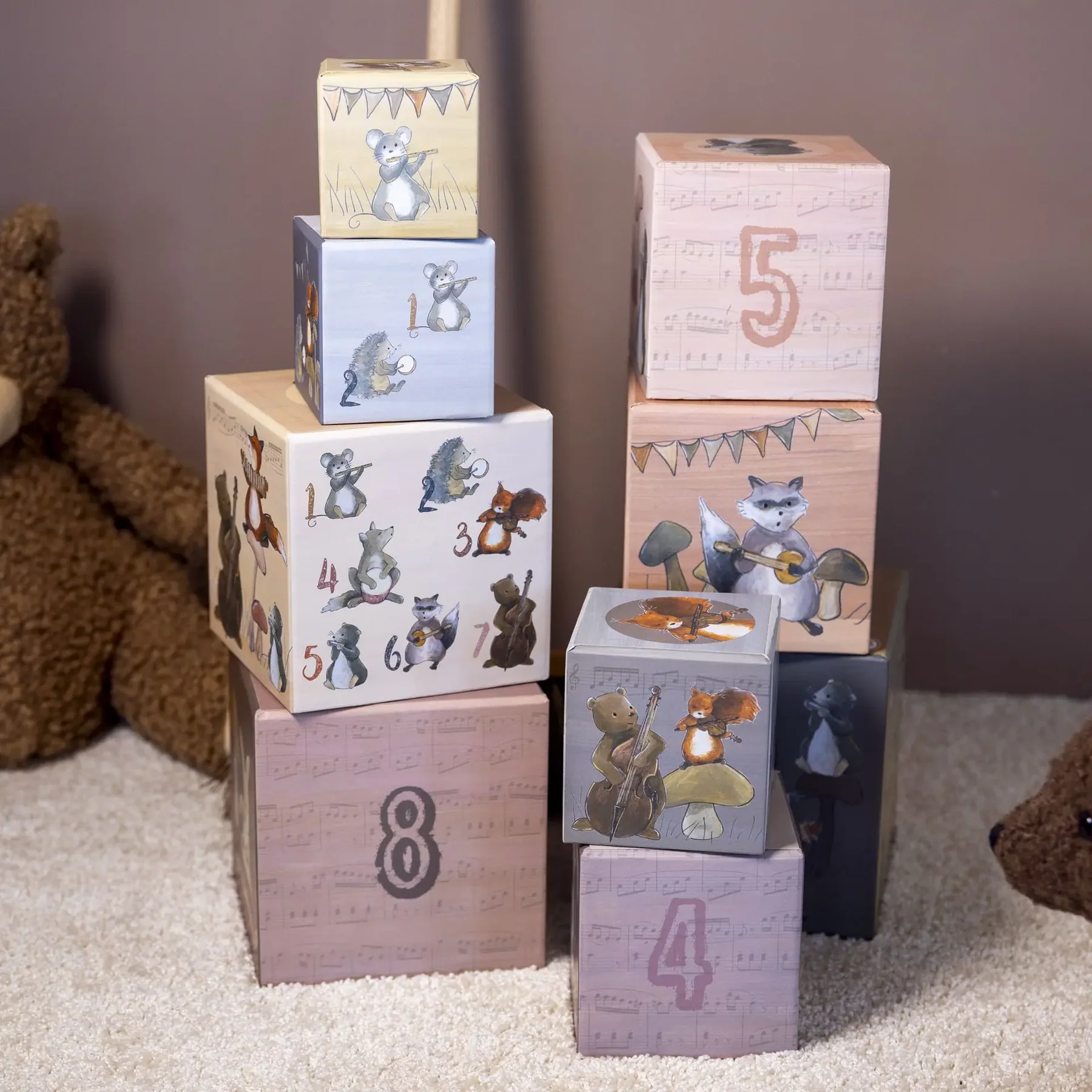 Pyramid 1.2.3 musicians - Couleur Locale Kids