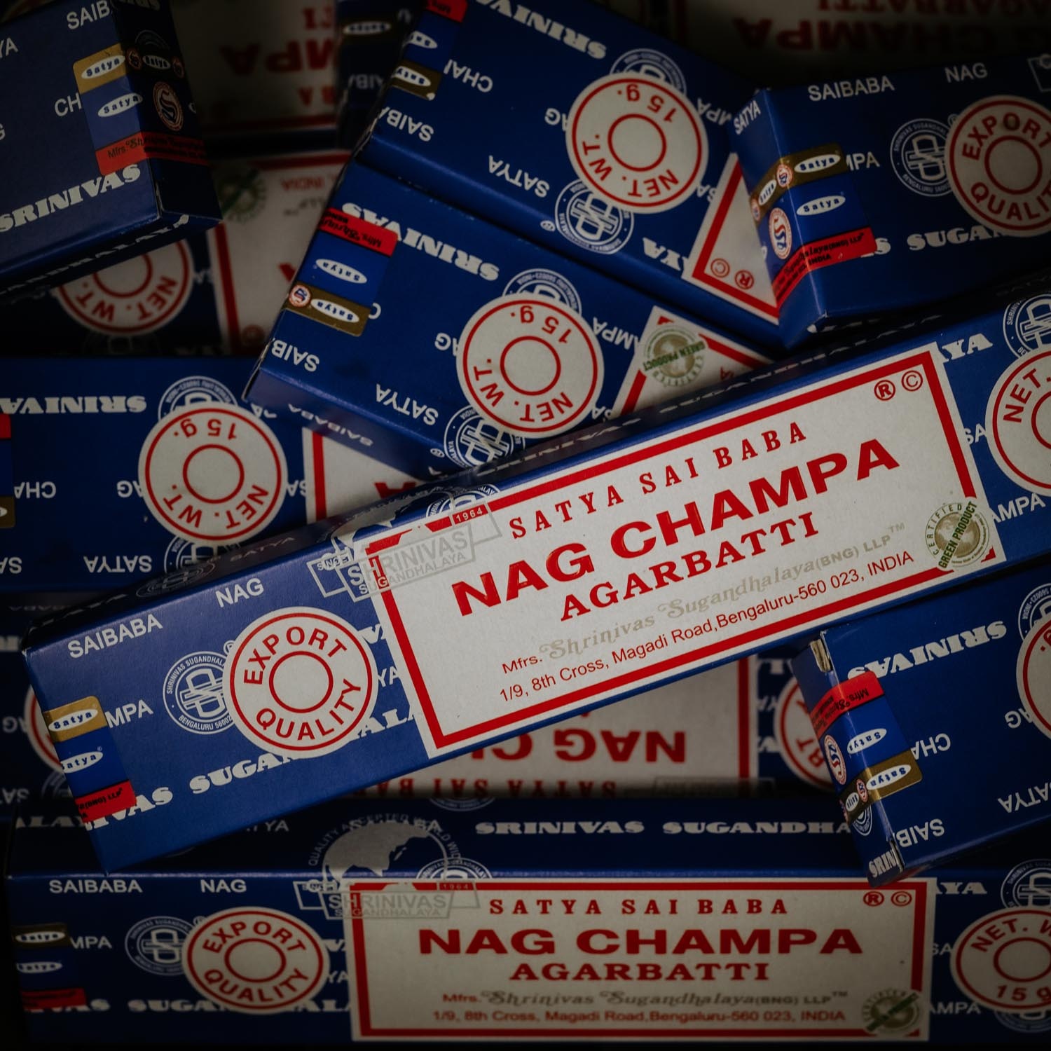 Nag Champa 12 x 15gr - Ananda BewustzijnsCentrum BV