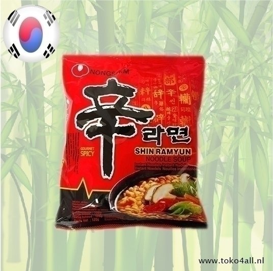 Shin Ramyun Instant Noedels 120 gr - Toko 4 All