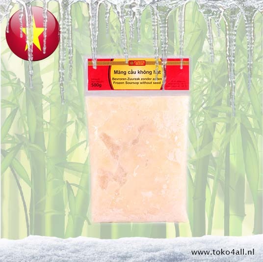 Guyabano Puree Diepvries 500 gr - Toko 4 All