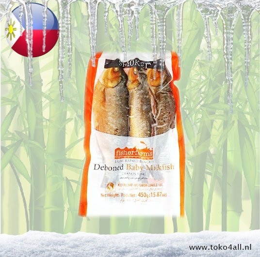 Smoked Deboned Baby Milkfish 450 gr - Toko 4 All