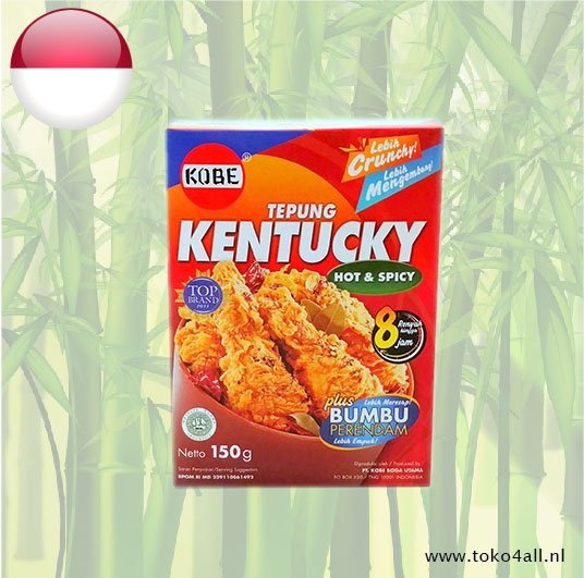 Kentucky Hot and Spicy Coating mix 150 gr - Toko 4 All