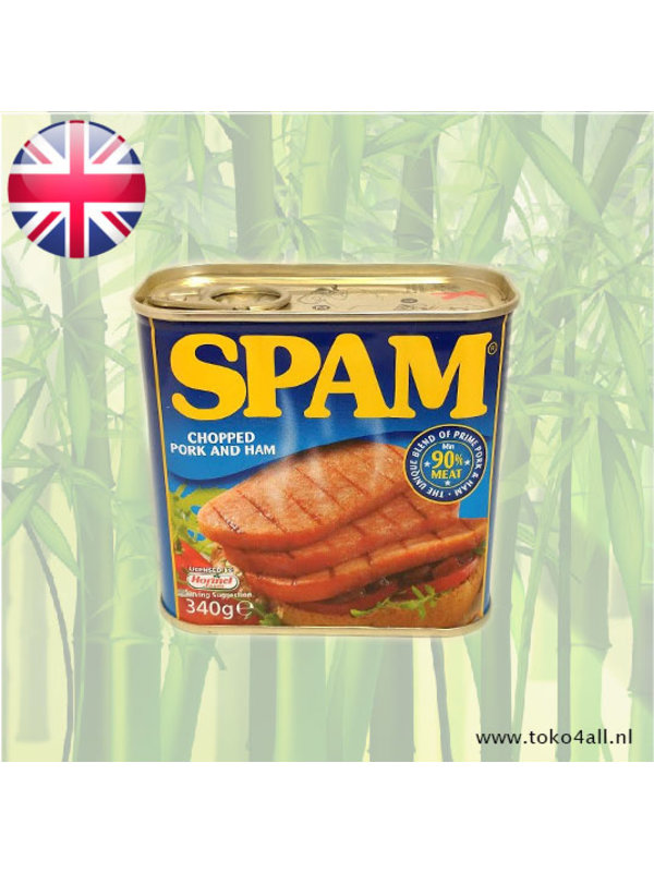 Spam Chopped Pork and Ham with real bacon 200 gr - Toko 4 All