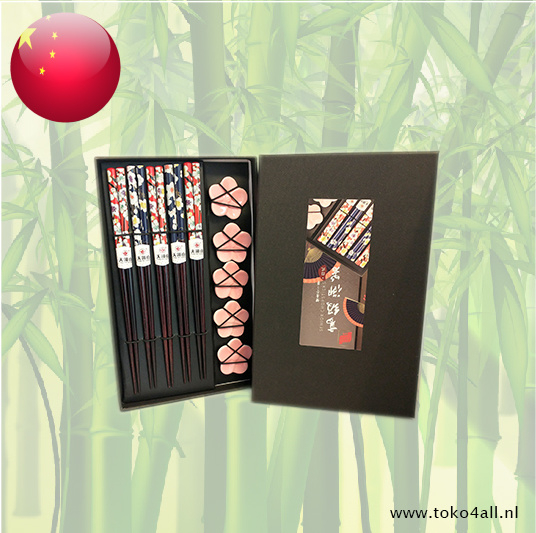 Decorative Chopsticks set of 5 pcs 22 cm - Toko 4 All