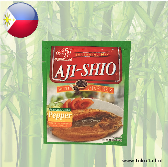 Aji-shio seasoning mix with pepper 18 gr - Toko 4 All