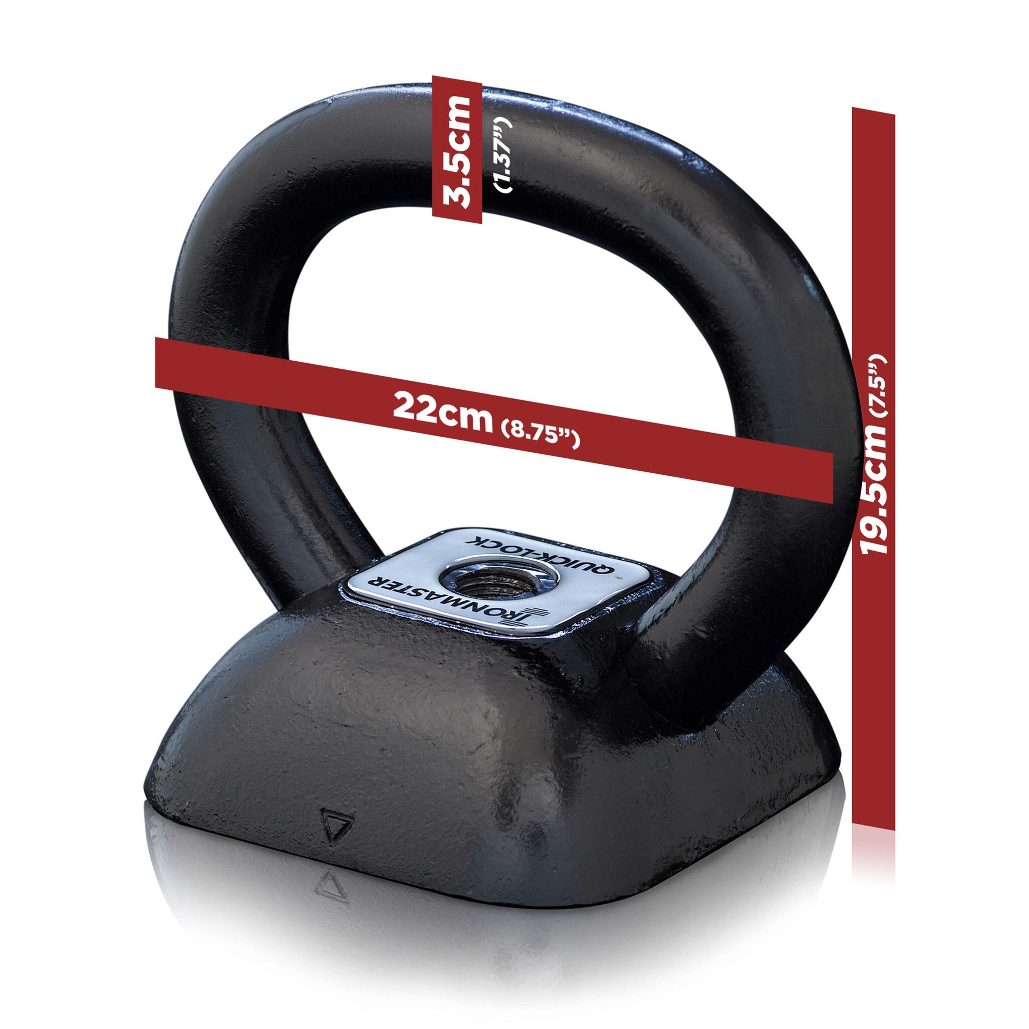 Ironmaster Quick-Lock Adjustable Kettlebell Handle - Ironmaster