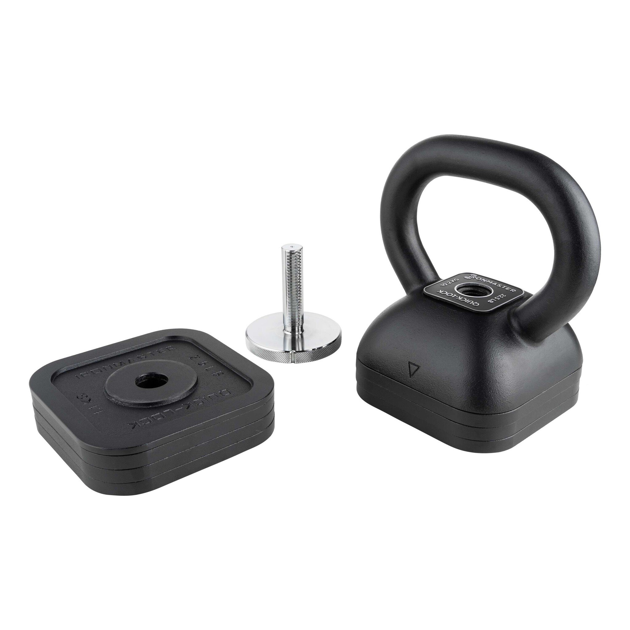 Ironmaster Quick-Lock Adjustable Kettlebell Set - 26.1kg - Ironmaster