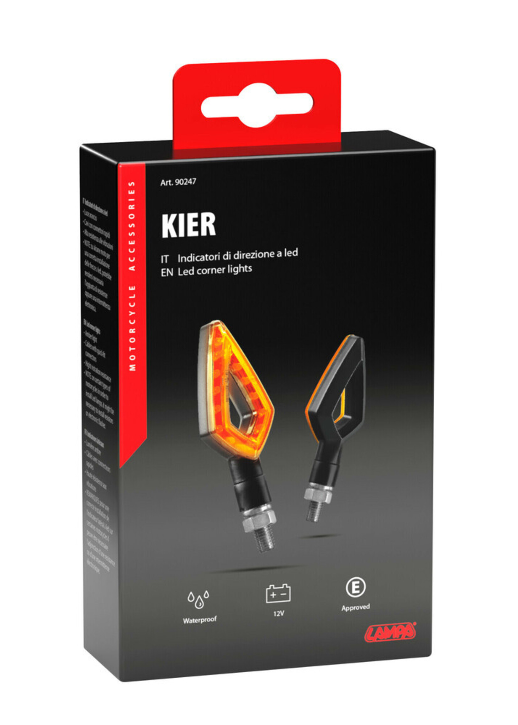 90247 | Kier, led corner lights - 12V LED - Bluemayim B.V