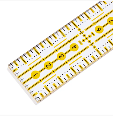 Liniaal Patchwork - Rechthoekig - 3 x 30 cm - The Sewing Shop Bree ...