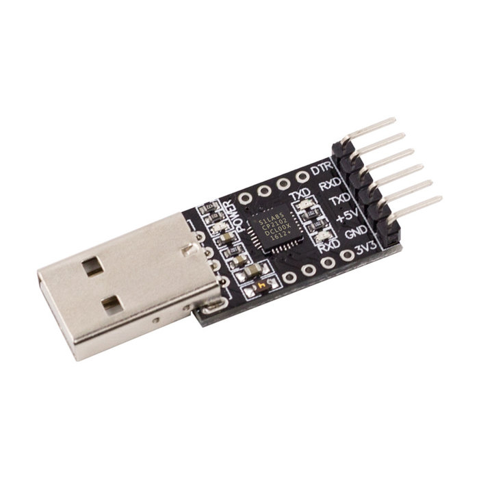 Cp2102 Usb To Ttl Serial Uart Bridge 3 3v 5v With Dtr Pin Otronic